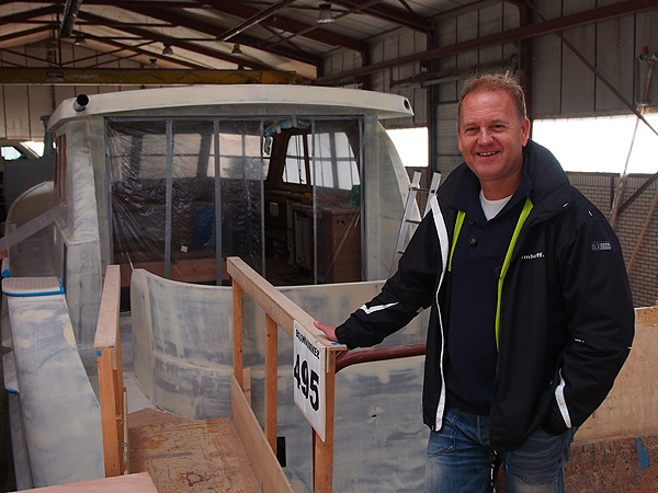 Auke van der Werff heeft opdracht voor bouwnummer 500 ook op zak ...